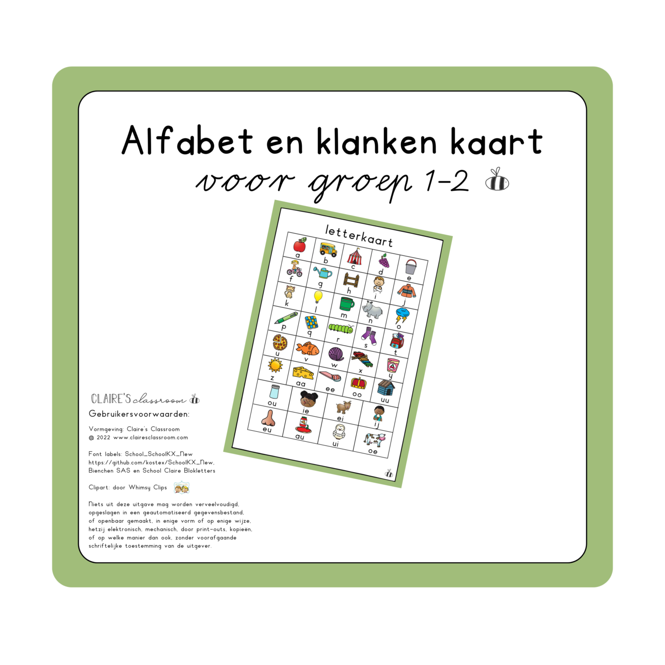 letterkaarten – Claire's Classroom